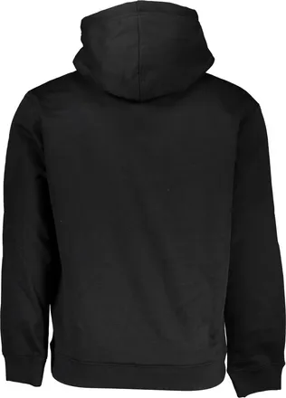 Calvin Klein Logo-Embroidered Recycled Polyester Sweatshirt - Black