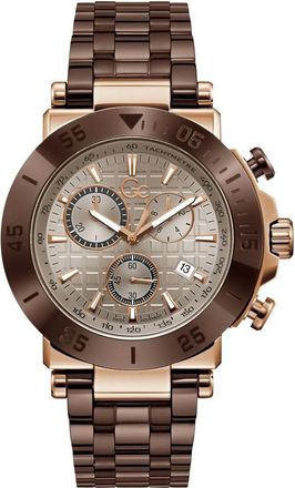 Gc Uhren - Quarz-Analoguhr Gc One Sport - Gr. unisize - in Braun - f&uuml;r Damen
