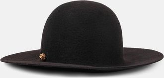 Loro Piana Gefilzter Hut Evelyn aus Kaschmir