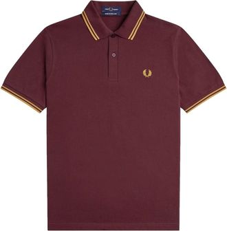 Fred Perry Herren, Oberteile, Rot, 4XSGr&ouml;&szlig;e
