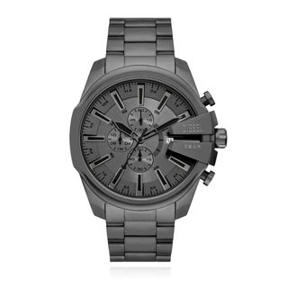 Diesel Mega Chief Slim Chronograph - - Accessories - Herren - Grau - ONE SIZE