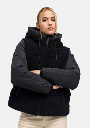 Marikoo Winterjacke Elidee Winterjacke mit Kapuze und praktischen Rei&szlig;verschlusstaschen