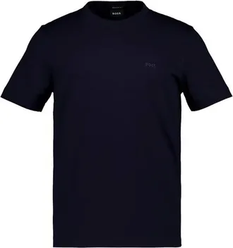 HUGO BOSS Herren T-Shirts blau Baumwolle