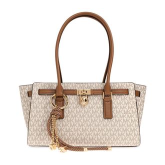 Michael Kors Femme, Sacs, Beige, Taille: ONE Size Hamilton Moderne Shoulder Bag