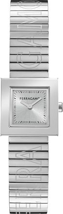 Ferragamo Uhr - Quarz-Analoguhr Jt- Ferragamo Portrait - Gr. unisize - in Silber - f&uuml;r Damen