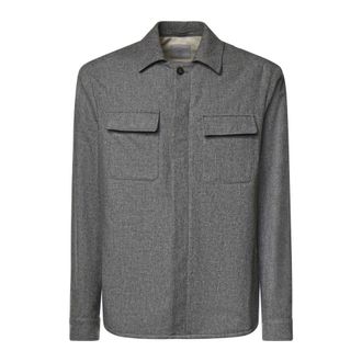 Eleventy Chemise Casual - Homme - Chemises - Gris - Taille: 2XL