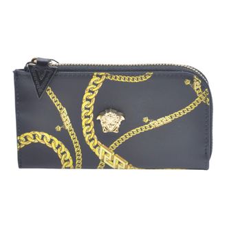 Versace Femme, Accessoires, Noir, Taille: ONE Size Porte-cartes zipp&eacute;