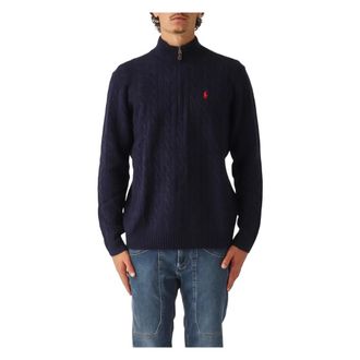 Polo Ralph Lauren Homme, Pulls, Bleu, Taille: S Pull Col Roul&eacute;