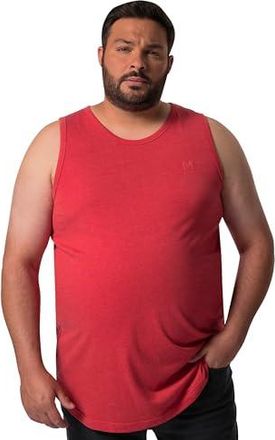 Men Plus Hommes Grandes Tailles L-8XL Débardeur Men+ à col Rond, Collection Basic - Jusquau 8 XL Rouge 6XL 836303535-6XL