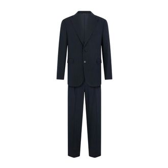 Brooks Brothers Nadelstreifenanzug aus Schurwolle - - Suits - Herren - Blau - XL