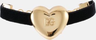 Dolce & Gabbana Armband DG aus Samt