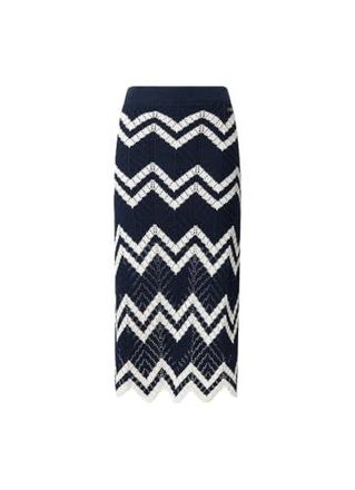 Pepe Jeans London Ollie Skirt Jupe, Bleu (Azul Oc&eacute;ano), Large Femme