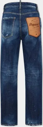 Dsquared2 Distressed Denim Jeans - Blue
