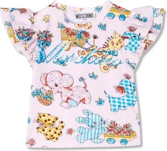 Moschino Short-Sleeve T-Shirt - Pink