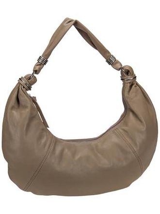 Fredsbruder Cuir sac &agrave; &eacute;paule Always With You Big Hobo Muddy Khaki taupe