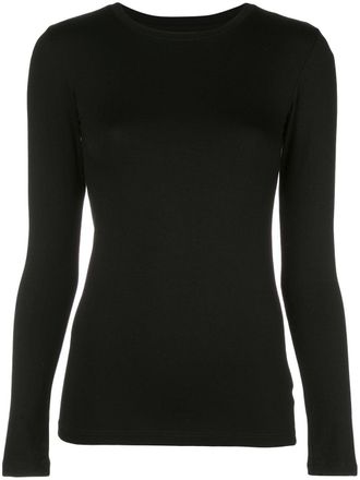 L'agence Tess Langarmshirt - Schwarz