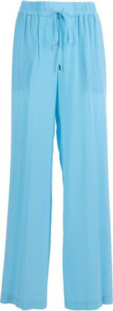 Ermanno Scervino Femme, Pantalons, Bleu, Taille: 42 FR Pantalone