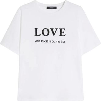 Max Mara Femme, Tops, Blanc, Taille: 44 FR T-shirts et polos