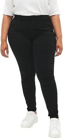 Zizzi Jeggings Slim Fit Eng Skinny Jegging Jeggings pour femme Taille 42-56 - Noir - W54