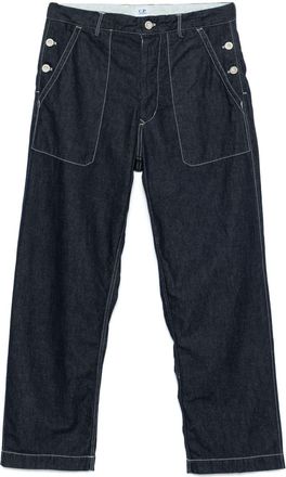 C.P. Company Jeans mit geradem Bein - Blau