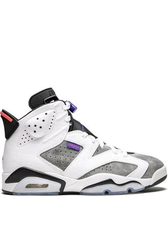 Nike Jordan baskets montantes Air Jordan Retro 6 - Blanc