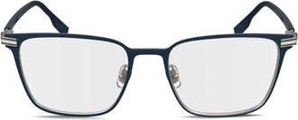 Lacoste lunettes de vue rectangulaires - Bleu