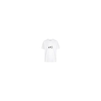 Givenchy Baumwoll-T-Shirt mit Logo-Patch - - Tops - Herren - Wei&szlig; - XS