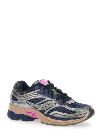 Saucony Unisex Sneakers Omni 9 Blue Polyurethane Trainers