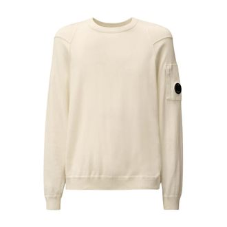 C.P. Company Rundhals-Strickware - - Knitwear - Herren - Wei&szlig; - L