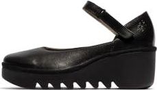 FLY London Femme BAWO543FLY Uniform Dress Shoe, Noir, 36 EU
