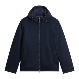 Woolrich Strickjacke Pacific aus Wolle - - Jackets - Herren - Blau - M