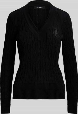 Lauren Ralph Lauren Regular Fit Pullover aus Baumwoll-Mix mit Logo-Stitching