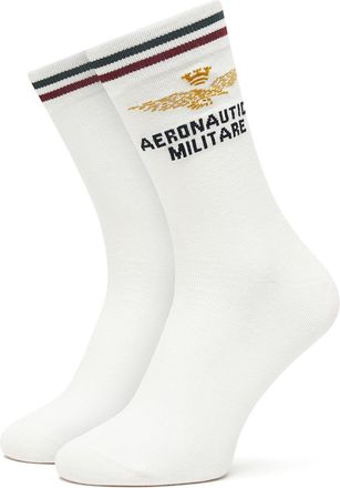 Aeronautica Lange Socken Aeronautica Militare 252CZ0012UL00499 Weiß