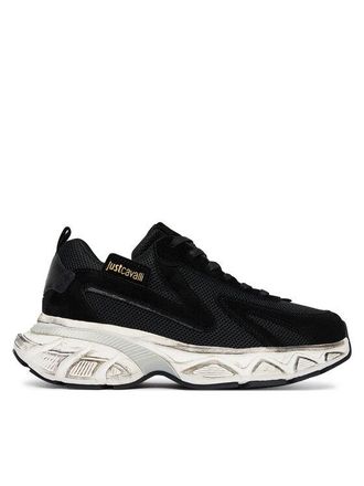 Just Cavalli Sneakers 81RA3SC2 ZSF04 Schwarz