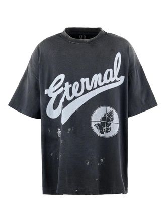 Saint Mxxxxxx t-shirt à imprimé graphique - Noir