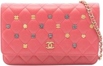 Chanel Sac bandouli&egrave;re Pre-owned - Femme - Pre-owned - Rose - Taille: ONE Size