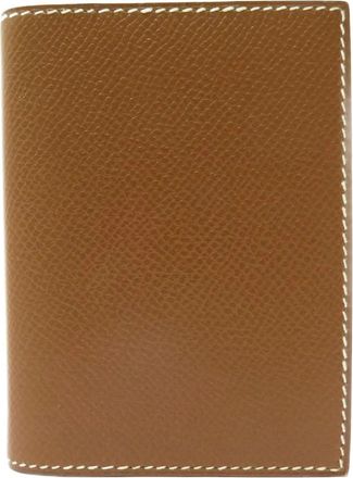 Herm&egrave;s Portemonnaie - NEUER HERMES-AGENDA-HALTER EINFACHE ABDECKUNG PM-L - Gr. unisize - in Cognacbraun - f&uuml;r Damen