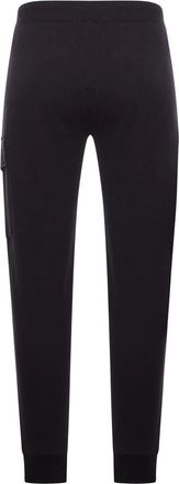 C.P. Company Lens-Detail Cotton Joggers - Black