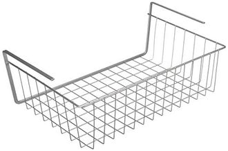 Metaltex 364840094 Corbeille &agrave; suspendre 40 x 26 x 14cm Argent&eacute;
