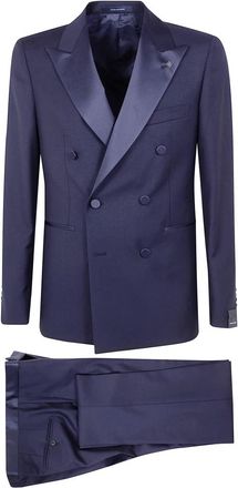 Tagliatore Homme, Costumes, Bleu, Taille: 2XL Sfbr10A01 Costume crois&eacute;