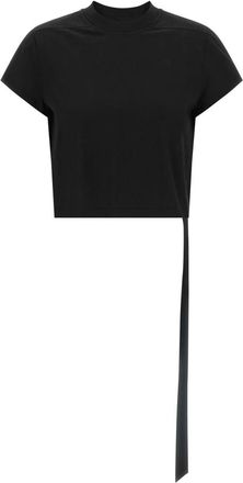 Rick Owens Femme, Tops, Noir, Taille: 38 FR T-shirt court Small Level T