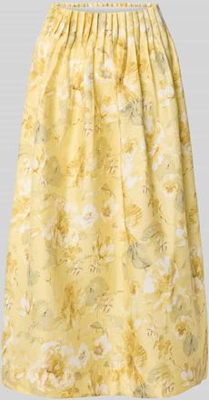 Vero Moda High Waist Midirock aus Lyocell-Mix Modell LEMON