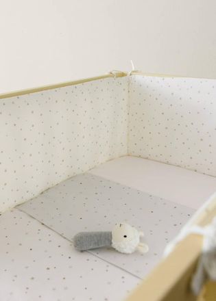 Mango Tour de lit pour enfant en gaze de coton gris - Home - Taille unique - MANGO HOME