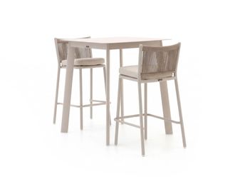 Manifesto Furniture Manifesto Idro/Savio 90 cm Gartenbar-Set 3-teilig