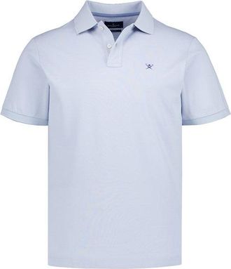 Hackett Herren Polo-Shirt blau Slim Fit