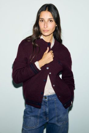 Gerard Darel Gilet fa&ccedil;on bomber - REA - Bordeaux