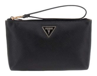 Guess Utensilientasche Laurel II Wristlet Pouch Black schwarz