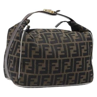 Fendi Pre-owned Zucca Canvas Hand Bag - - Pre-owned - Damen - Braun - ONE SIZE