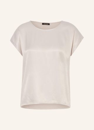 More & More More & More T-Shirt Im Materialmix beige