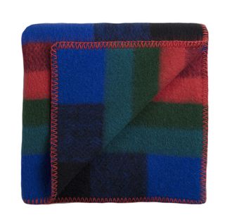 Roros Tweed Mikkel Mini - Wolldecke aus norwegischer Lammwolle - Design von Kristine Five Melvaer - Deckenma&szlig;e: 100 x 135 cm (3751-M - Dark, 100 x 135 cm)